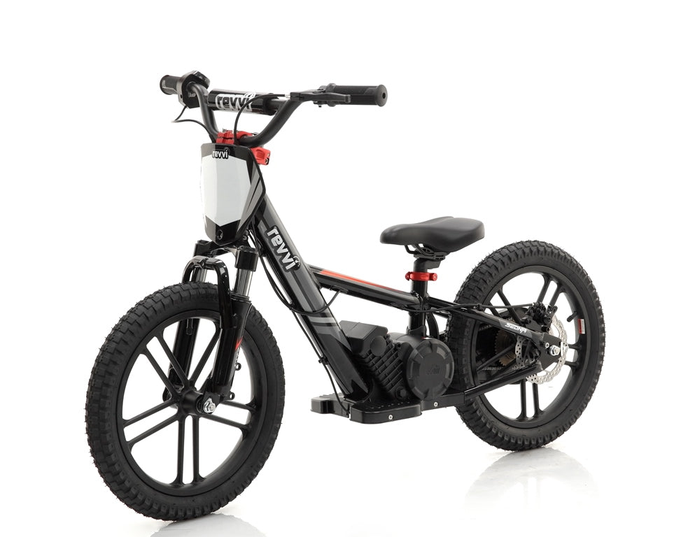 Revvi 16" Plus Black Electric Kids Bike – Offspring MX